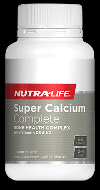 Nutralife Super Calcium Complete Tablets 120 - Health Chemist NZ - Online Pharmacy