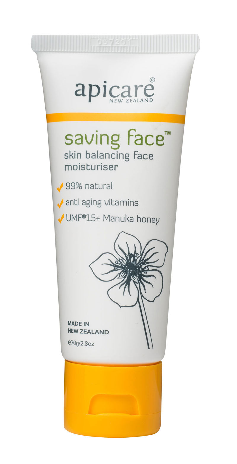 Apicare Saving Face Skin Balancing Face Moisturiser 70g - Health Chemist NZ - Online Pharmacy