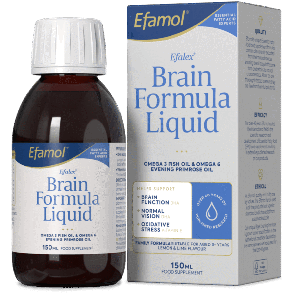 Efamol Efalex Brain Formula Liquid 150ml - Health Chemist NZ - Online ...