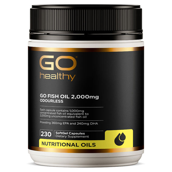 Go Healthy Go Fish Oil 2000mg Softgels 230 - Health Chemist NZ - Online ...