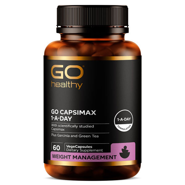 GO Capsimax 1-A-Day 60 VegeCapsules - Health Chemist NZ - Online Pharmacy