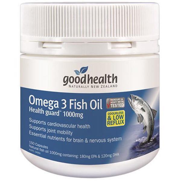 Good Health Omega 3 1000mg Capsules 150 special - Health Chemist NZ ...