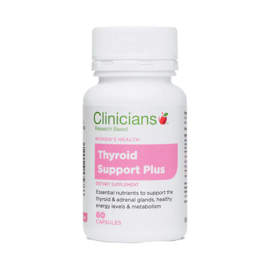 Clinicians Thyroid Support Plus Capsules 60 - Health Chemist NZ ...