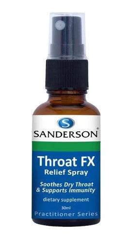 Sanderson Throat FX Relief Spray 30ml - Health Chemist NZ - Online Pharmacy
