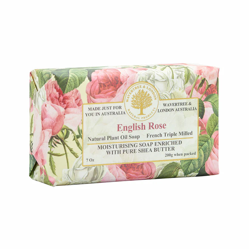 Wavertree & London English Rose Soap Bar 200g - Health Chemist NZ ...