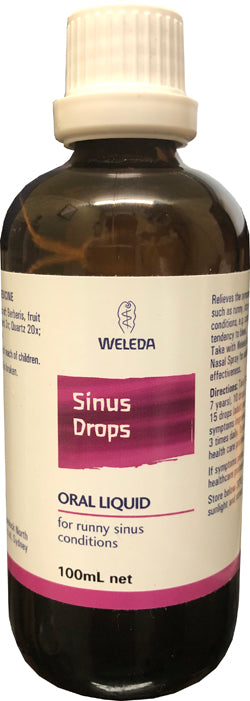 Weleda Sinus Drops 100ml - Health Chemist NZ - Online Pharmacy