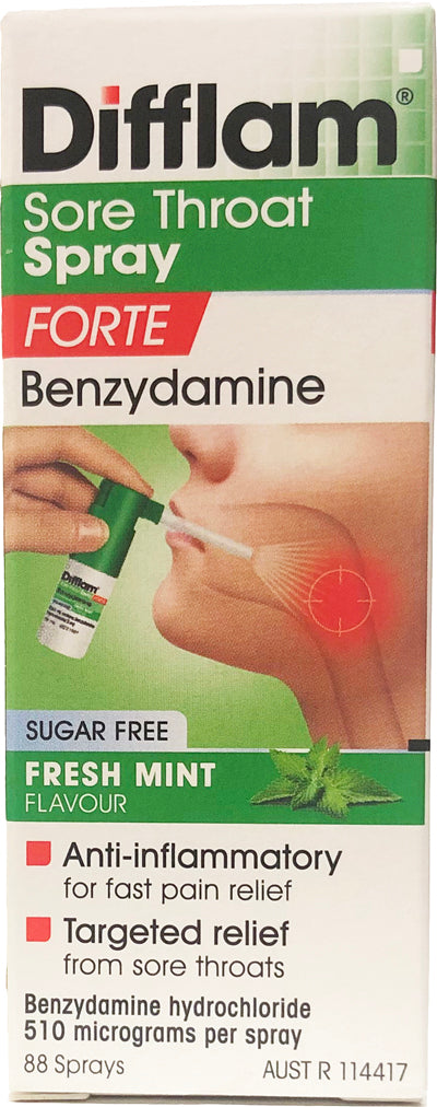 Difflam Forte Anti-inflammatory Throat Spray 15ml - Health Chemist NZ ...