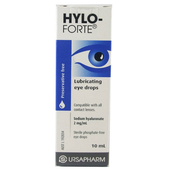 Hylo Forte Eye Drops 10ml - Health Chemist NZ - Online Pharmacy