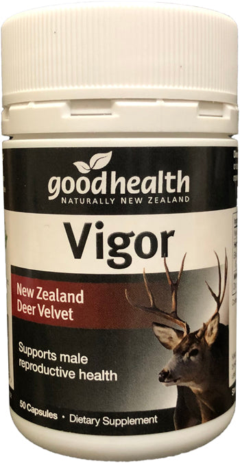 Good Health Vigor Deer Velvet Capsules 50 - Health Chemist NZ - Online ...