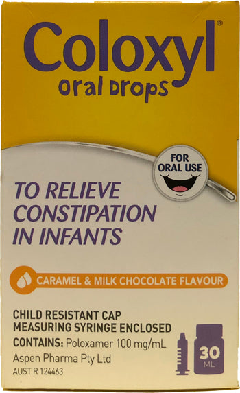 Coloxyl Paediatric Oral Drops 30ml - Health Chemist NZ - Online Pharmacy