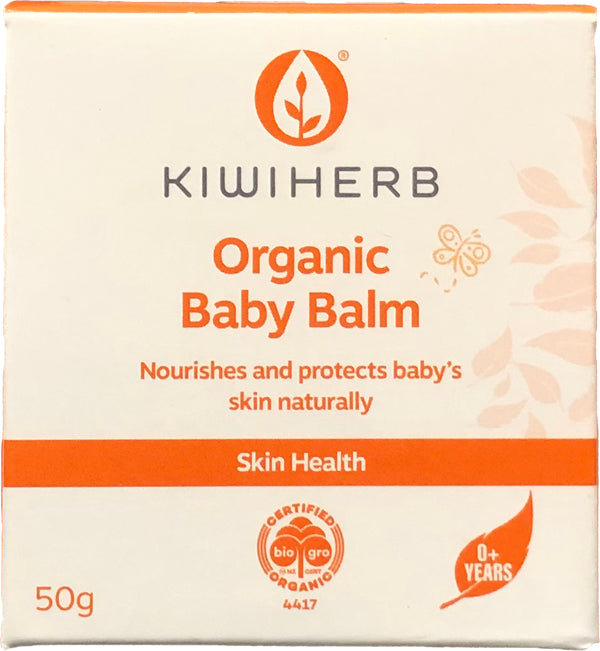 Kiwiherb Organic Baby Balm 50g - Health Chemist NZ - Online Pharmacy