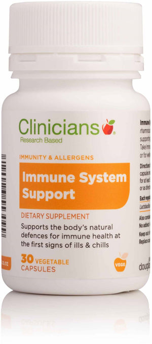 Clinicians Immune System Support Capsules 30 - Health Chemist NZ ...