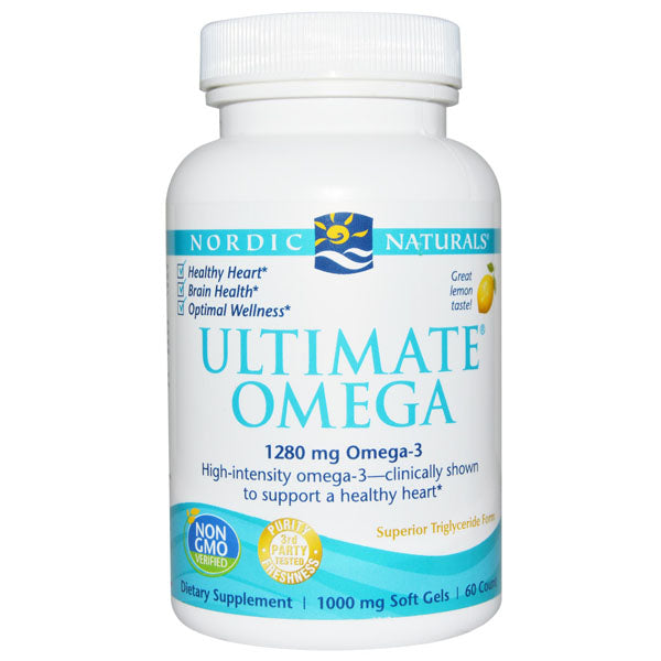 Nordic Naturals Ultimate Omega - Lemon - 60 gels - Health Chemist NZ ...