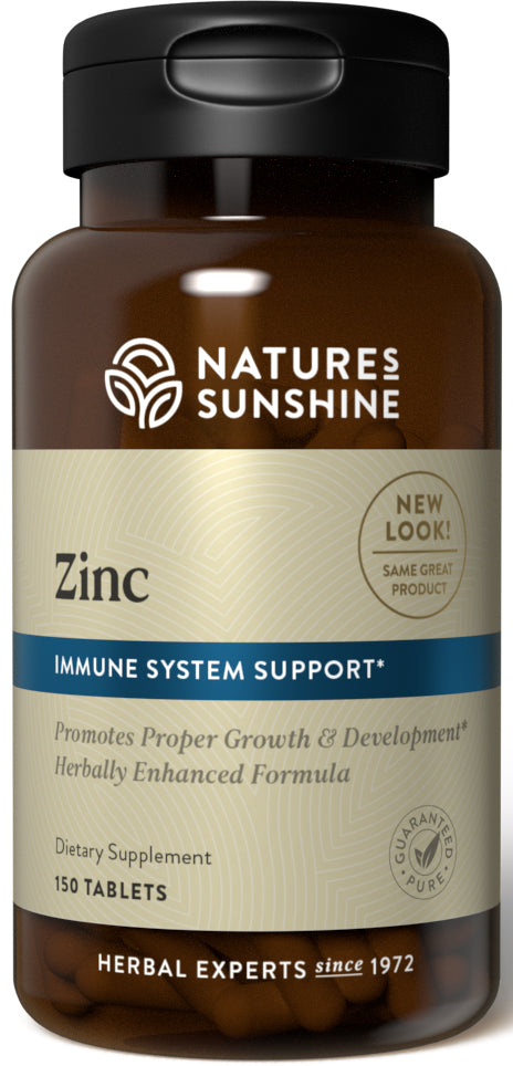 Natures Sunshine Zinc Tablets 150 - Health Chemist NZ - Online Pharmacy