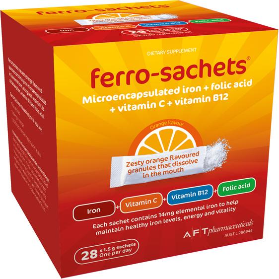 Ferro Sachets 28 - Health Chemist NZ - Online Pharmacy