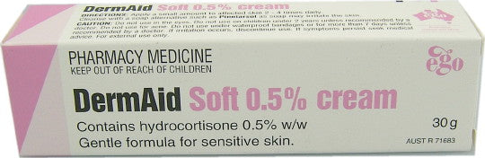 Dermaid Soft 0.5% Cream 30g - Health Chemist NZ - Online Pharmacy