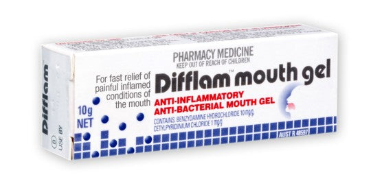 Difflam Mouth Gel 10g - Health Chemist NZ - Online Pharmacy
