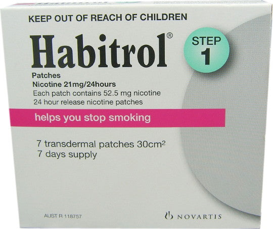 Habitrol Patches Step 1 - Health Chemist NZ - Online Pharmacy