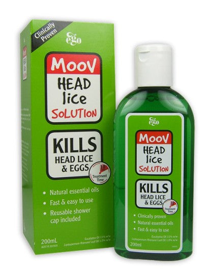 Ego Moov Head Lice Solution 200ml - Health Chemist NZ - Online Pharmacy