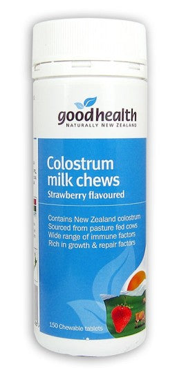 Good Health Colostrum Milk Chews 150 Strawberry - Health Chemist NZ ...