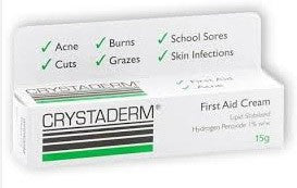 Crystaderm First Aid Cream 10g - Health Chemist NZ - Online Pharmacy