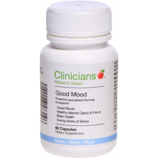Clinicians Good Mood Capsules 60 - Health Chemist NZ - Online Pharmacy