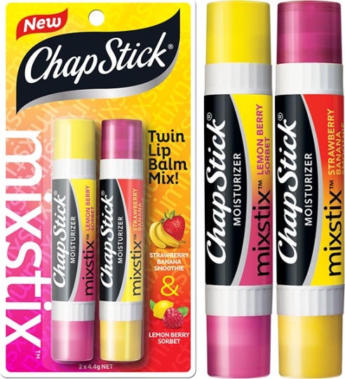 Chapstick Lip Balm MixStix 2 x 4.4g - Health Chemist NZ - Online Pharmacy