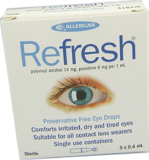 Refresh Eye Drops 5x0.4ml - Health Chemist NZ - Online Pharmacy