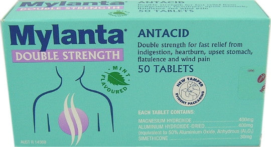 Mylanta 2Go Double Strength Tablets 48 - Health Chemist NZ - Online ...