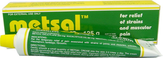 Metsal Cream 125g - Health Chemist NZ - Online Pharmacy
