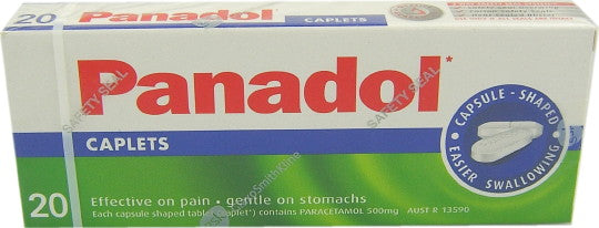 Panadol Optizorb Caplets 20 - Health Chemist NZ - Online Pharmacy