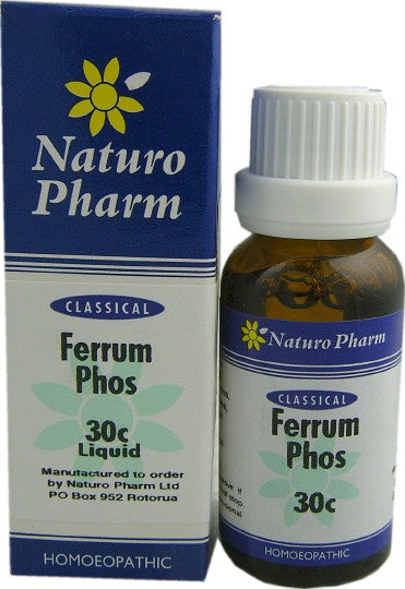 Naturopharm Ferrum Phos 30c Liquid - Health Chemist NZ - Online Pharmacy