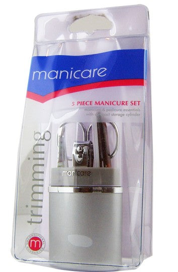 Manicare 5 Piece Manicure Set - Health Chemist NZ - Online Pharmacy