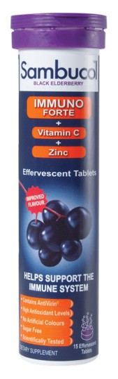 Sambucol Effervescent Tablets 15 - Health Chemist NZ - Online Pharmacy