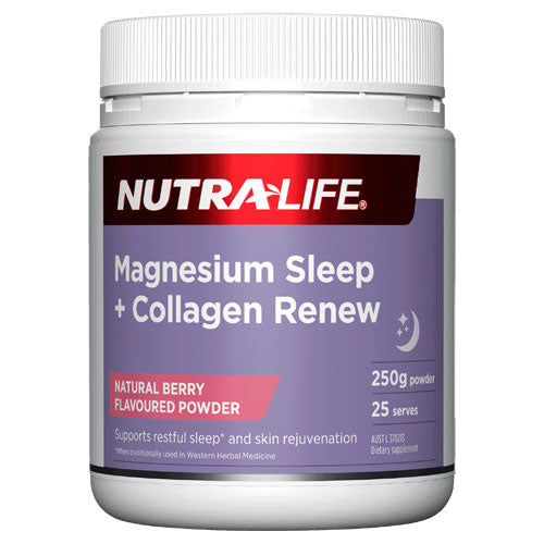Nutralife Magnesium Sleep + Collagen Powder 250g - Health Chemist NZ ...