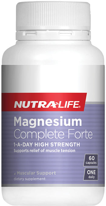 Nutra-Life Magnesium Complete Forte 120 capsules - Health Chemist NZ ...