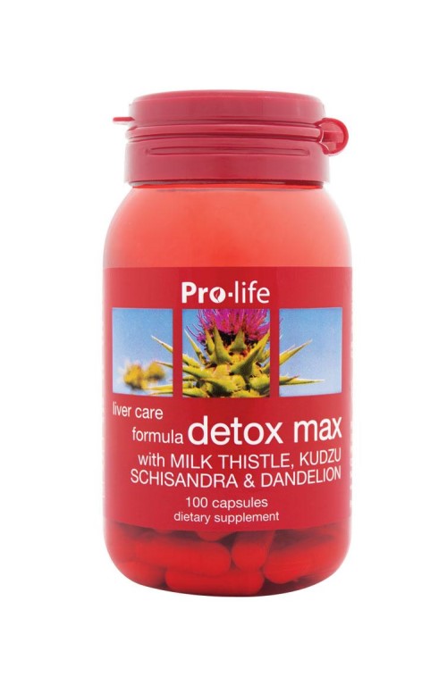 Pro-life Detox Max 100 Capsules - Health Chemist NZ - Online Pharmacy
