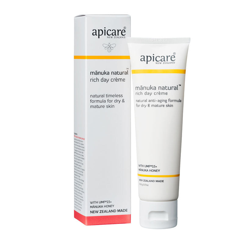 Apicare Manuka Natural Rich Day Creme 90g - Health Chemist NZ - Online ...